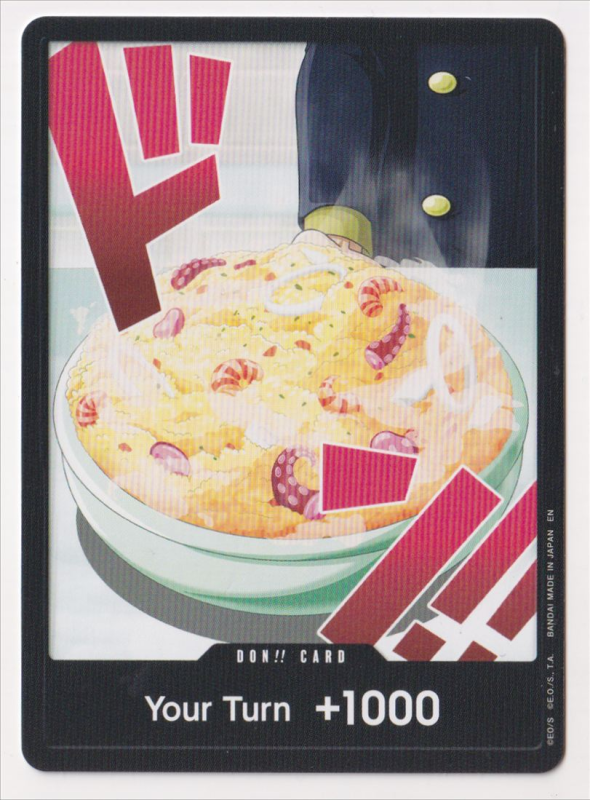 Don!! Card (Sanji) : PREMIUM BOOSTER - THE BEST VOL.2 - One Piece ...