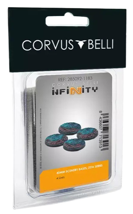 Infinity : 40mm Scenery Bases, Zeta Series | Chaos Cards