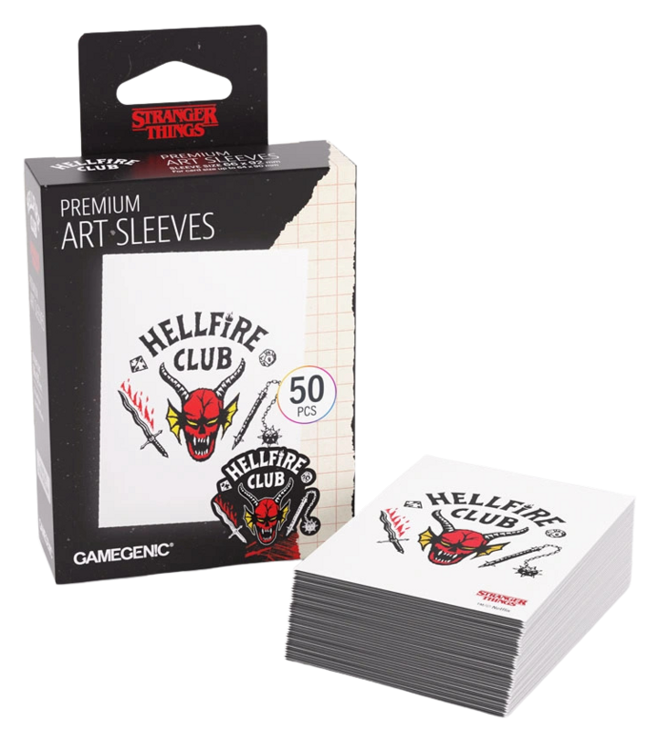 Gamegenic: Stranger Things - Hellfire Club Art Sleeves Hellfire Club