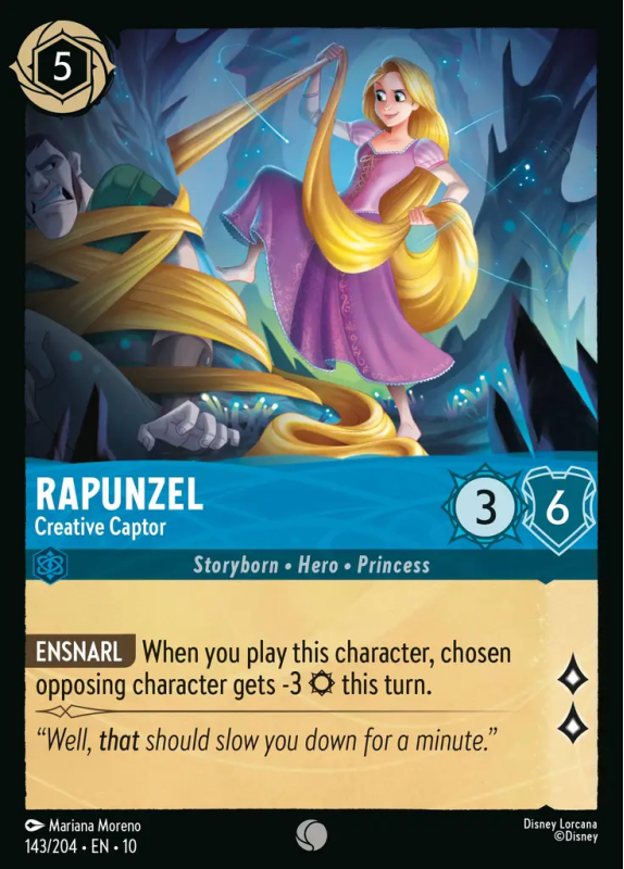 Rapunzel - Creative Captor (FOIL) : 143/204 WHISPERS IN THE WELL ...