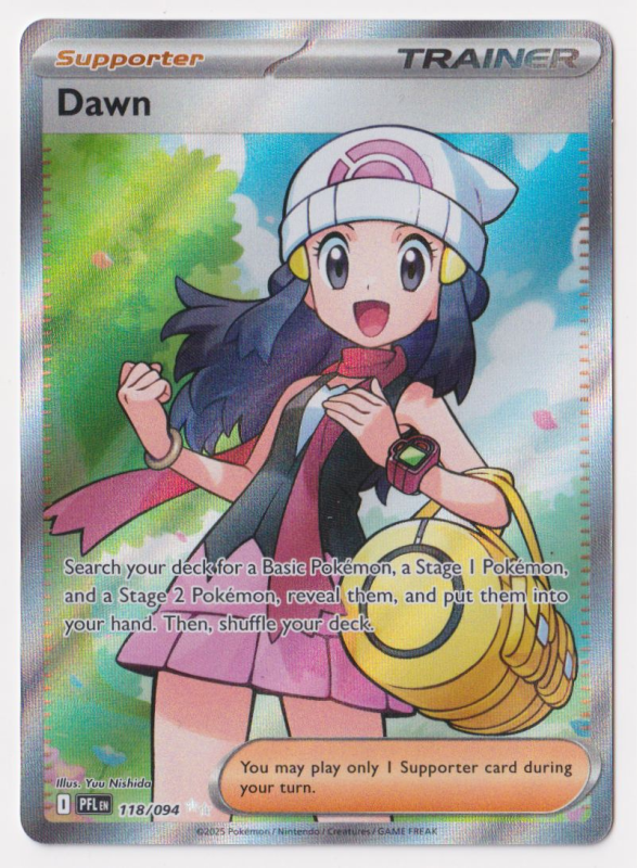 Dawn : MEGA EVOLUTION - PHANTASMAL FLAMES 118/94 - Pokemon Single Card