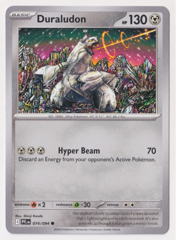 Duraludon : MEGA EVOLUTION - PHANTASMAL FLAMES 74/94 - Pokemon Single Card