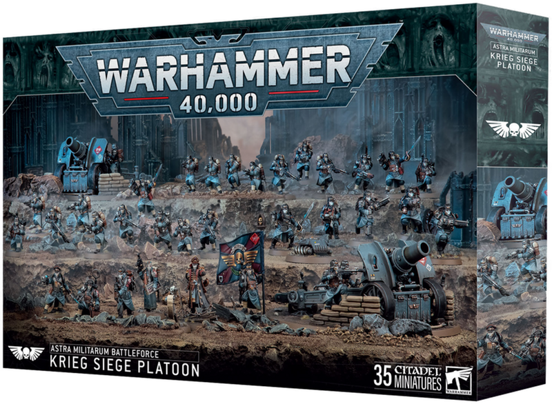 Astra Militarum Krieg Siege Platoon Battleforce