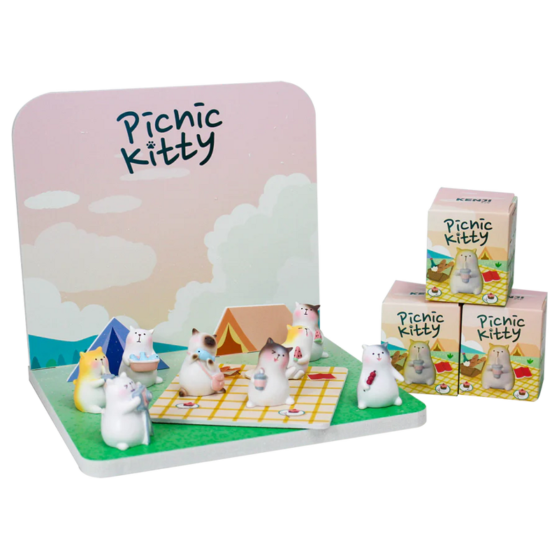 Kenji | Tomi Picnic Kitty Figurine Mystery Box
