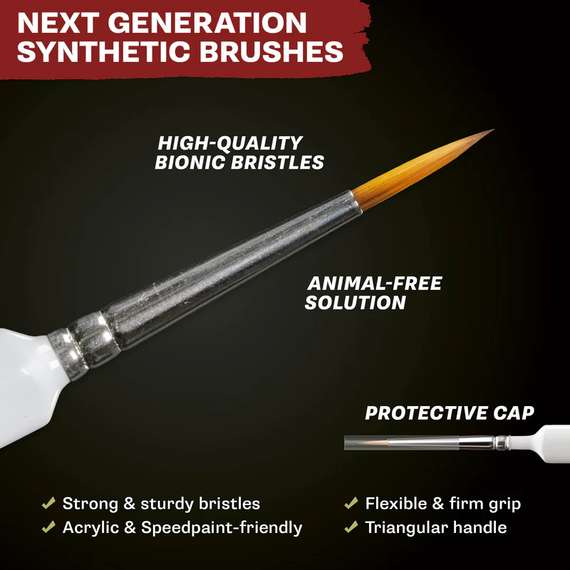 The Army Painter Wargamer Layering Brush | Chaos Cards