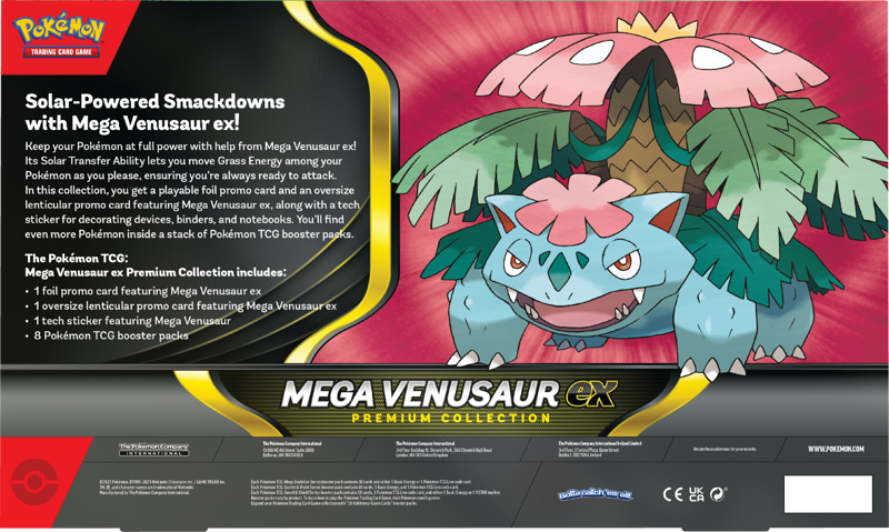 Pokemon Mega Venusaur EX Premium Collection | Pokemon Boxes