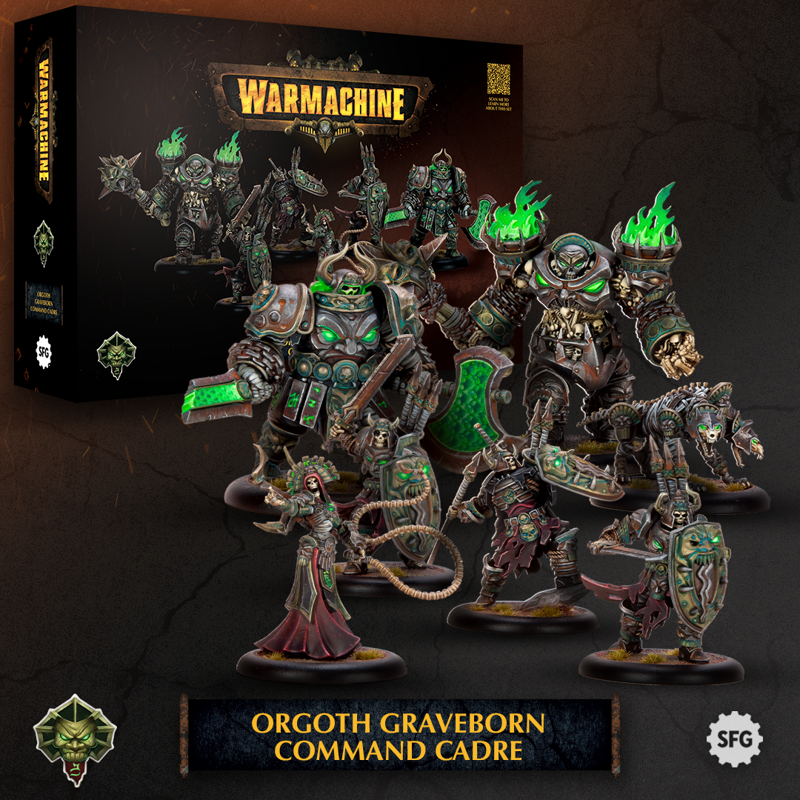 Warmachine: Orgoth Graveborn Command Cadre | Chaos Cards
