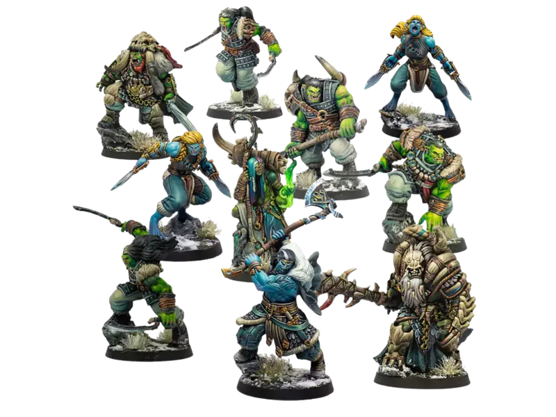 Warcrow : Northern Tribes Action Packk | Chaos Cards