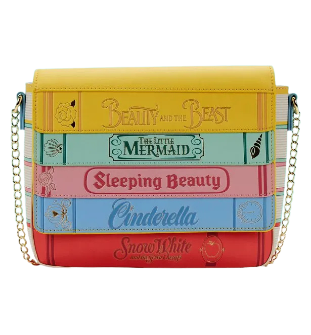Loungefly - Disney Princess Books Classic Cross Body Bag