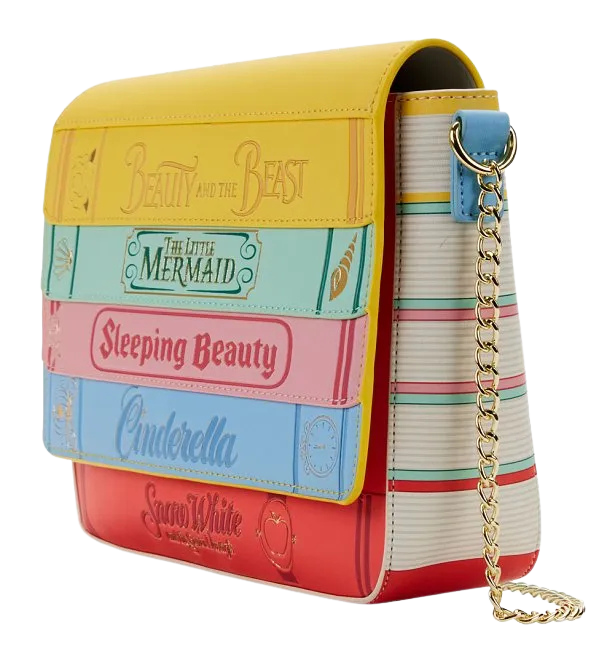 Loungefly - Disney Princess Books Classic Cross Body Bag