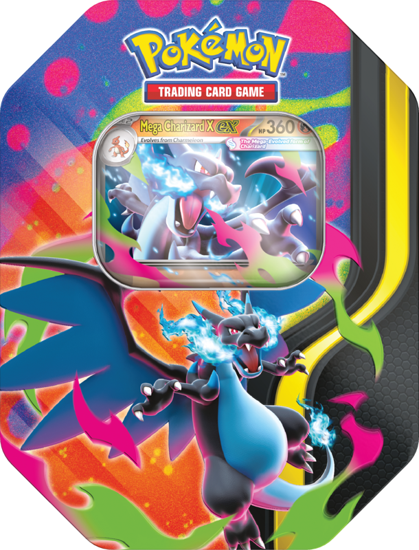 Mega Charizard X EX | Pokemon Tins | Chaos Cards