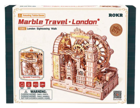 ROKR Marble Travel London Marble Run Wooden 3D Puzzle EGB01