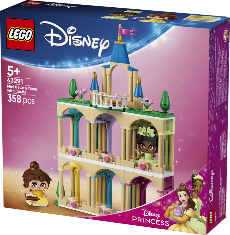 LEGO Disney Princess | Mini Belle & Tiana with Castle | 43291