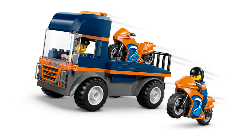 LEGO City | Motorcycle Transporter Truck | 60491