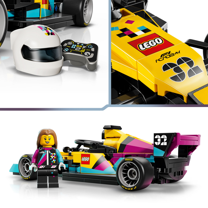 LEGO Speed Champions | F1 ACADEMY LEGO Race Car | 77258
