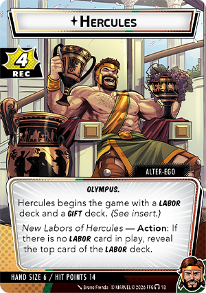 Marvel Champions: Hercules Hero Pack | Chaos Cards