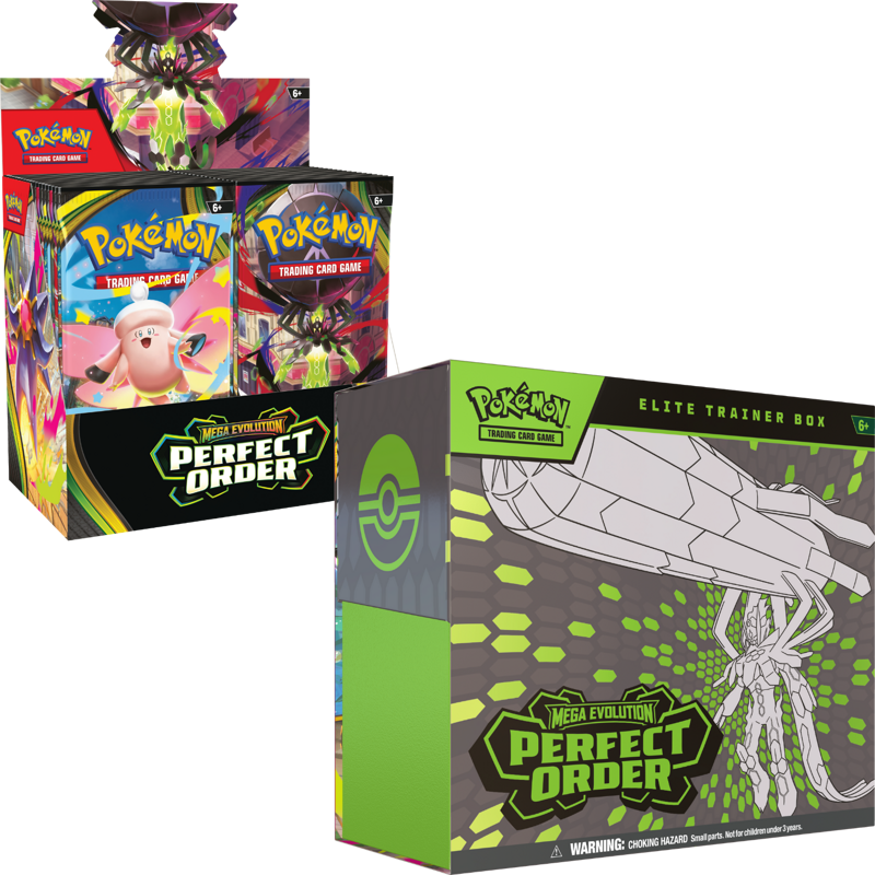 Mega Evolution Perfect Order | Booster Box Combo | Pokemon