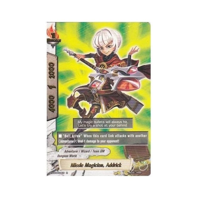 Future Card Buddyfight Card BT03-0039 Missile Wizard, Adrick (FOIL ...