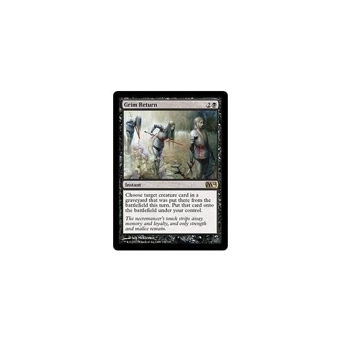 Magic the Gathering [112] MAGIC 2014 Single Card - 100/249 : Grim ...