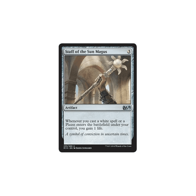 Magic the Gathering [122] MAGIC 2015 Single Card - 235/269 : Staff of ...