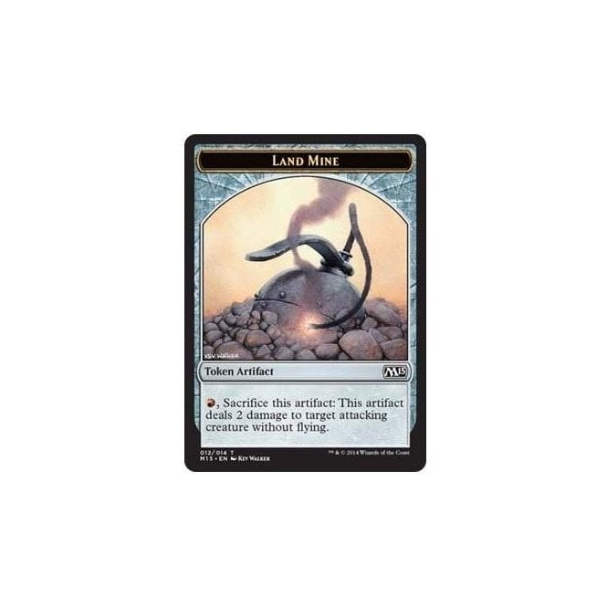 Magic the Gathering [122] MAGIC 2015 Single Card - TOKEN 12/14 : Land ...