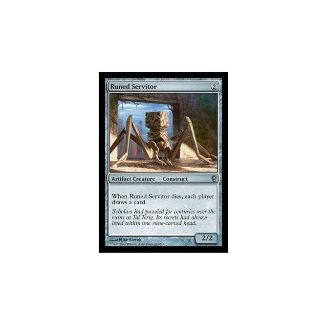 Magic the Gathering [121] CONSPIRACY Single Card - 203/210 : Runed ...