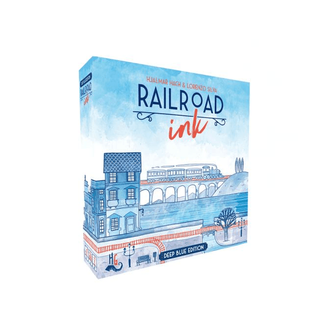Railroad Ink: Deep Blue Edition | Chaos Cards