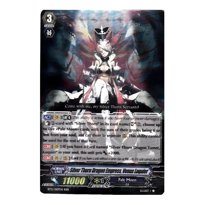 Single Card : BT15/007 Silver Thorn Dragon Empress, Venus Luquier