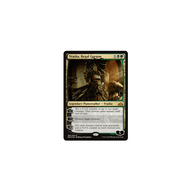 Vraska, Regal Gorgon : GUILDS OF RAVNICA 269/259 - Magic the Gathering ...