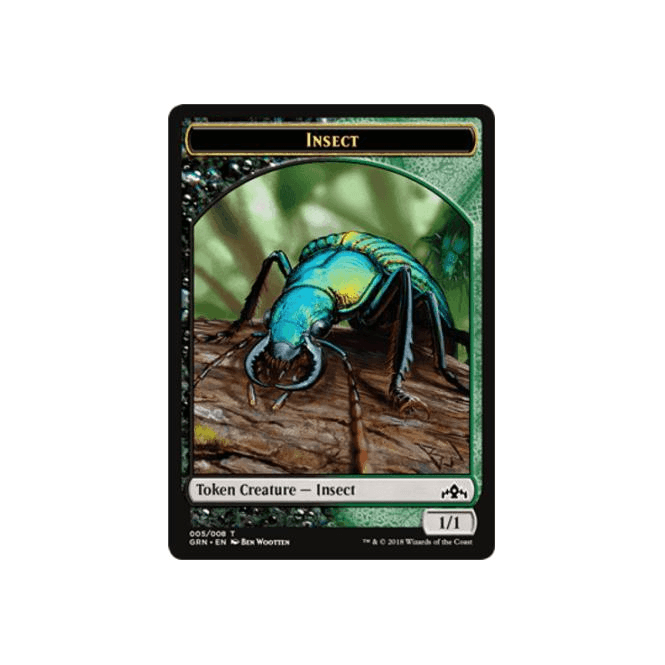 Insect (TOKEN) : GUILDS OF RAVNICA TOKEN 05/08 - Magic the Gathering ...