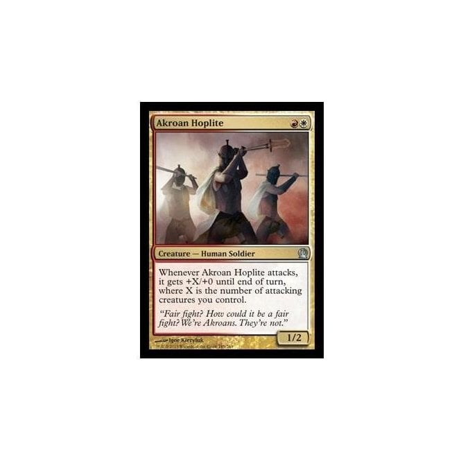 Magic the Gathering [115] THEROS Single Card (FOIL) - 185/249 : Akroan ...
