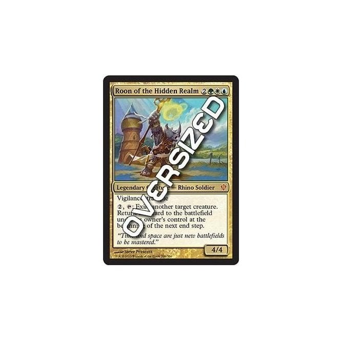 Magic the Gathering [117] COMMANDER 2013 EDITION Oversized Card - 206/ ...
