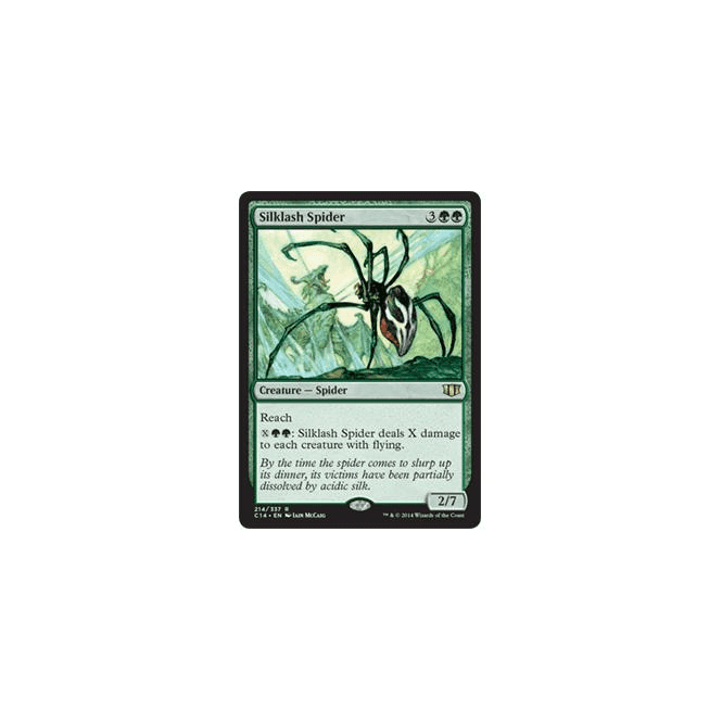 Silklash Spider : COMMANDER 2014 214/337 - Magic the Gathering Single Card