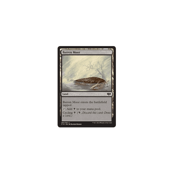 Barren Moor : COMMANDER 2014 284/337 - Magic the Gathering Single Card