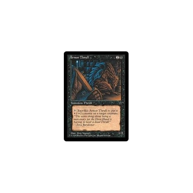 Magic the Gathering [009] FALLEN EMPIRES Single Card - 002/187 : Armor ...