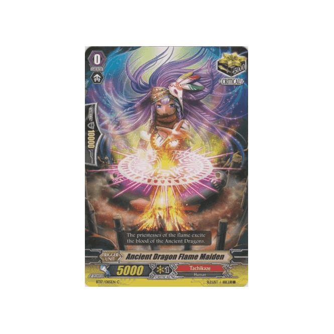 Ancient Dragon Flame Maiden : BT17-085 - Cardfight!! Vanguard Single Card