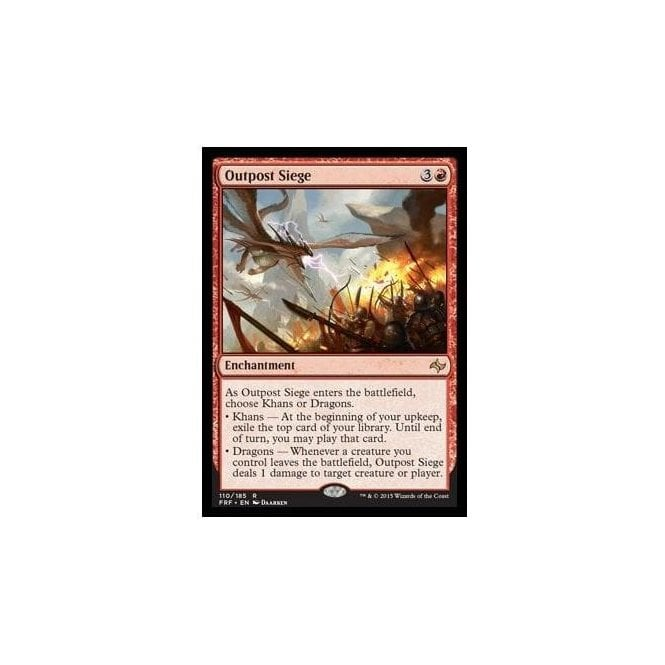Outpost Siege : FATE REFORGED 110/185 - Magic the Gathering Single Card