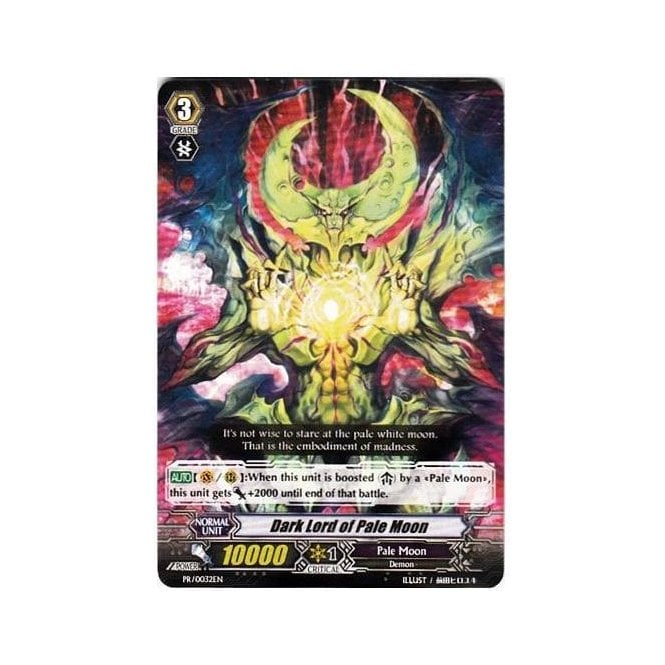 Cardfight!! VanguardPromotional Card : PR/0032 Dark Lord of Pale Moon
