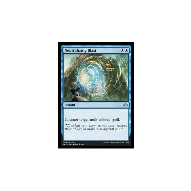 Neutralizing Blast (FOIL) : FATE REFORGED 044/185 - Magic the Gathering ...