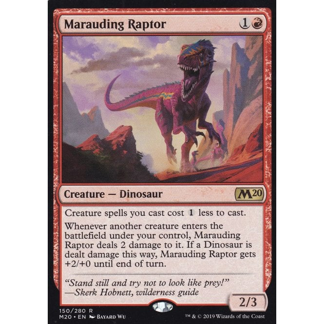 Marauding Raptor : MAGIC 2020 150/280 - Magic the Gathering Single Card