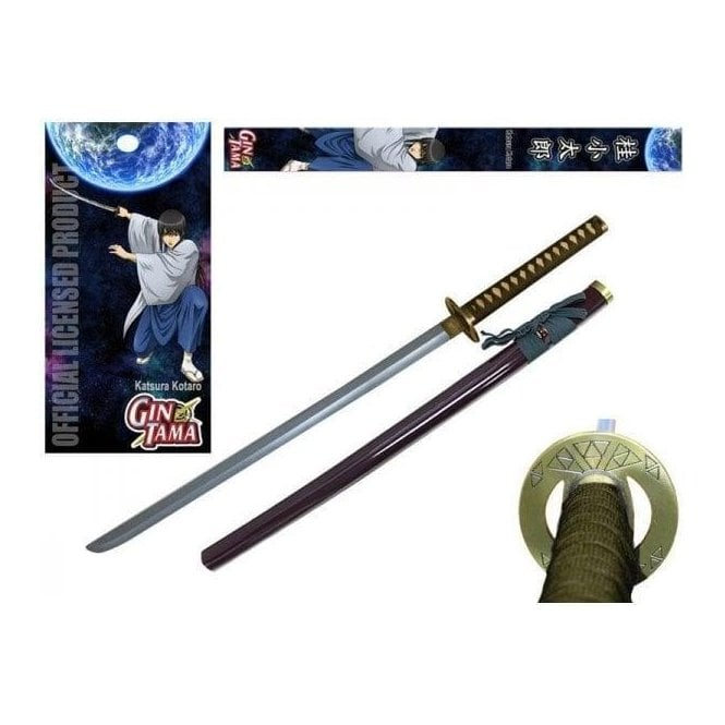 Gintama Foam Sword Wooden Handle Katsura Kotaro | Chaos Cards