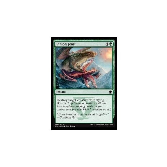 Pinion Feast : DRAGONS OF TARKIR 195/264 - Magic the Gathering Single Card