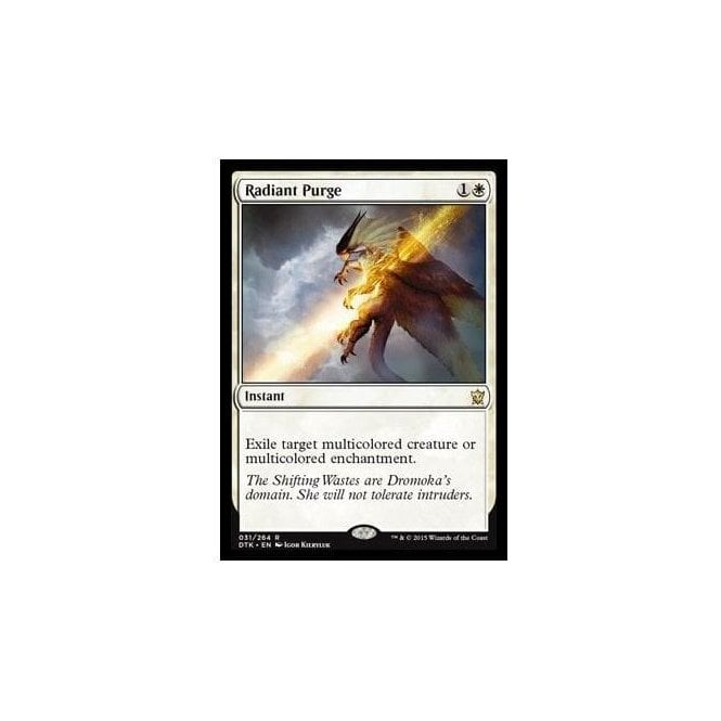 Radiant Purge (FOIL) : DRAGONS OF TARKIR 031/264 - Magic the Gathering ...