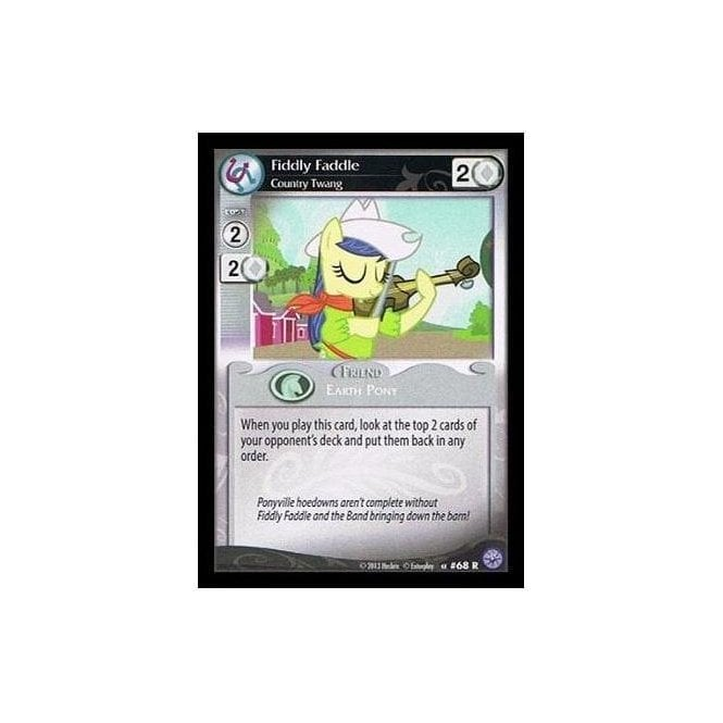 MY LITTLE PONY Single Card PREMIERE - 068/211 : Fiddly Faddle, Country ...