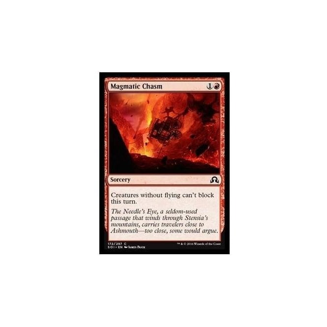 Magmatic Chasm (FOIL) : SHADOWS OVER INNISTRAD 172/297 - Magic the ...