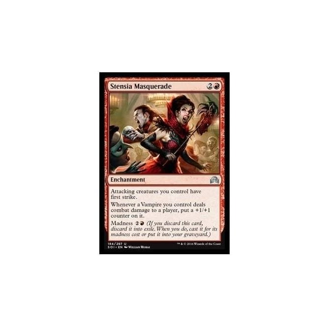 Stensia Masquerade (FOIL) : SHADOWS OVER INNISTRAD 184/297 - Magic the ...