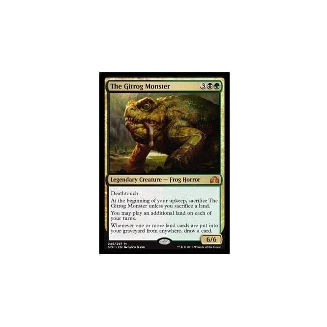The Gitrog Monster (FOIL) : SHADOWS OVER INNISTRAD 245/297 - Magic the ...