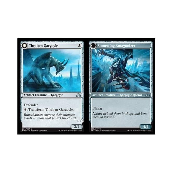 Thraben Gargoyle / Stonewing Antagonizer (FOIL) : SHADOWS OVER ...