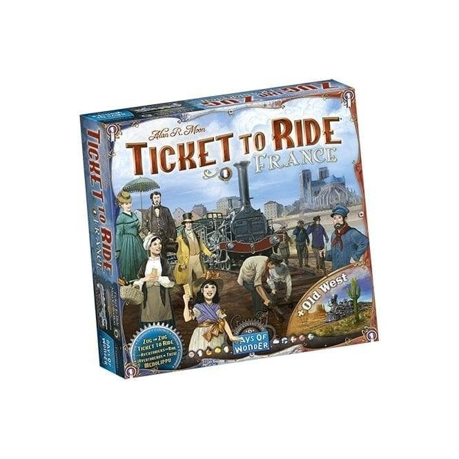 Ticket to Ride France & Old West Expansion | Board Games