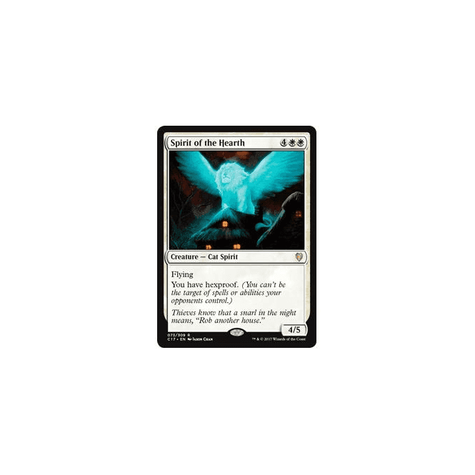 Spirit of the Hearth : COMMANDER 2017 073/309 - Magic the Gathering ...